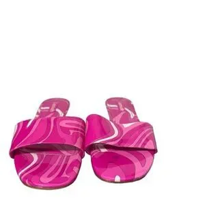 Larroude | Shoes | Larroude Slide Sandal 65 Flat Retro Resort Trendy ...